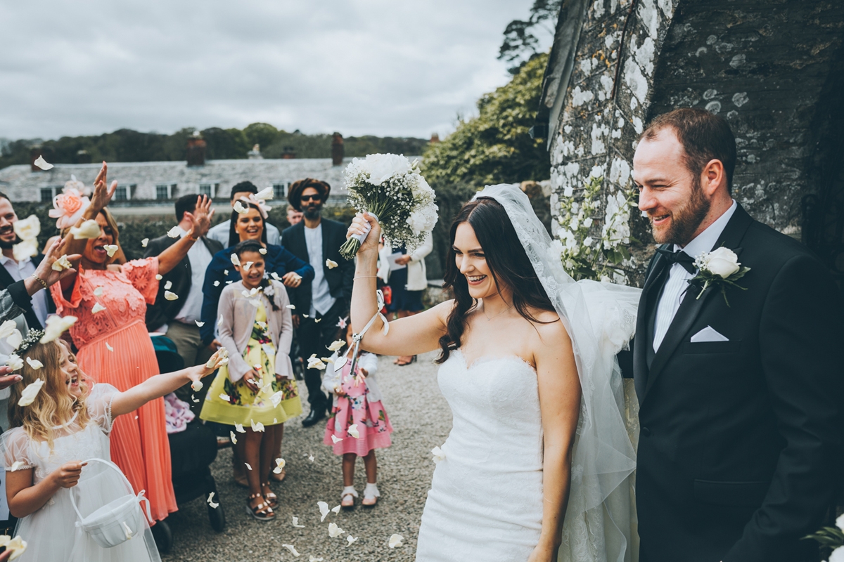 Wedding at Boconnoc, Cornwall