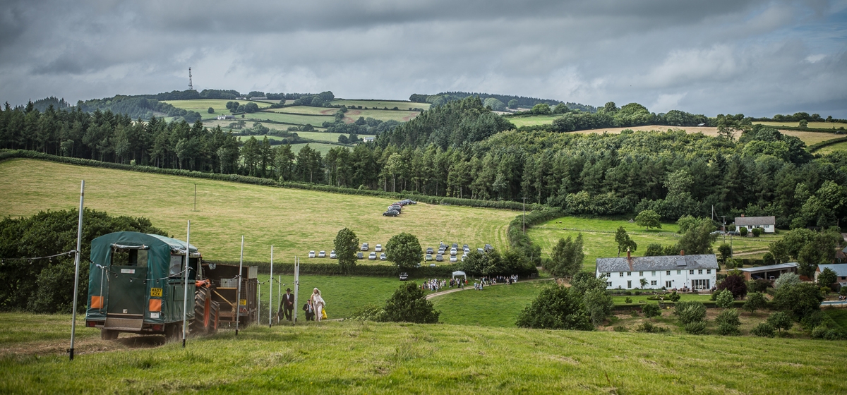 Wedding at Brompton Ralph Village Church, Devon