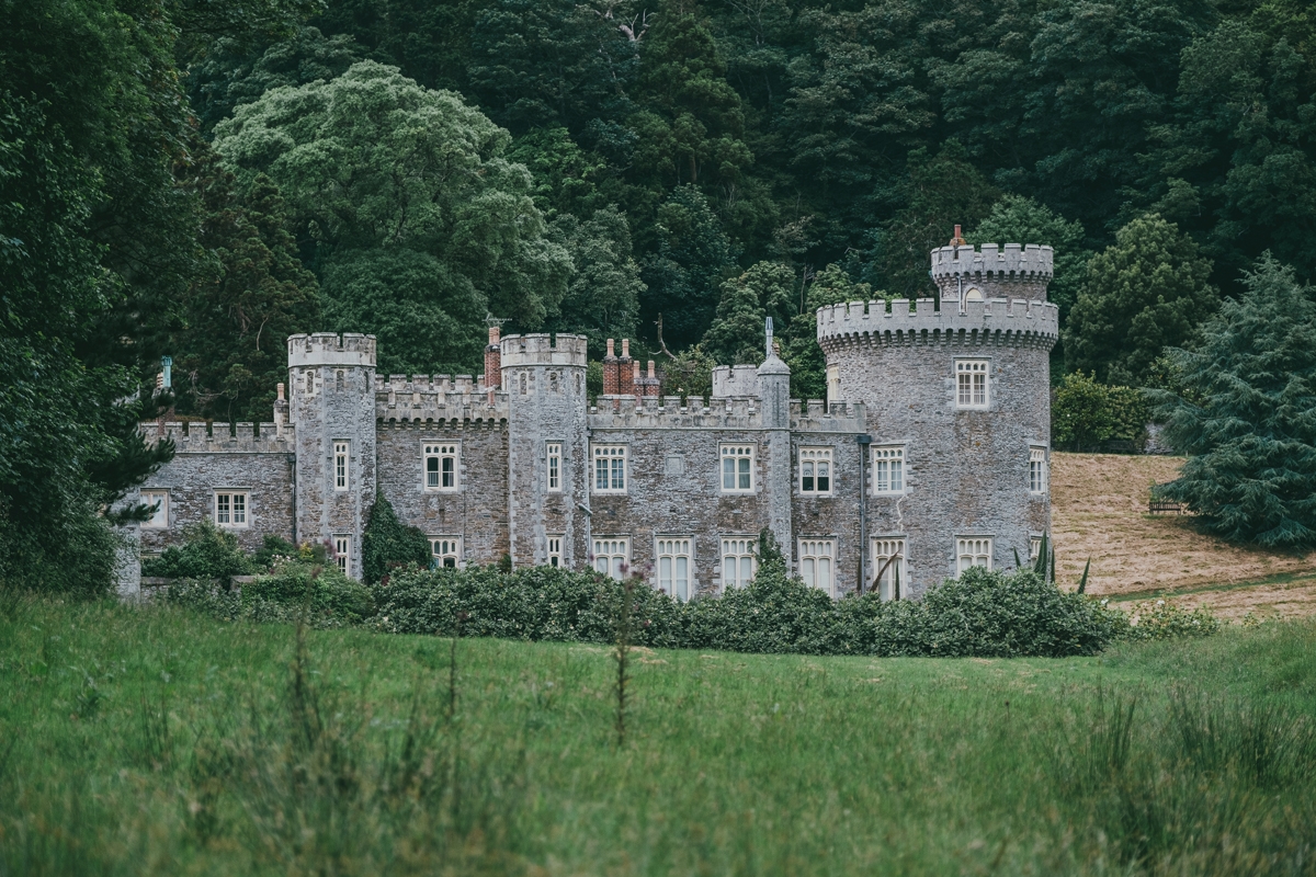 Wedding at Caerhays Estate, Cornwall